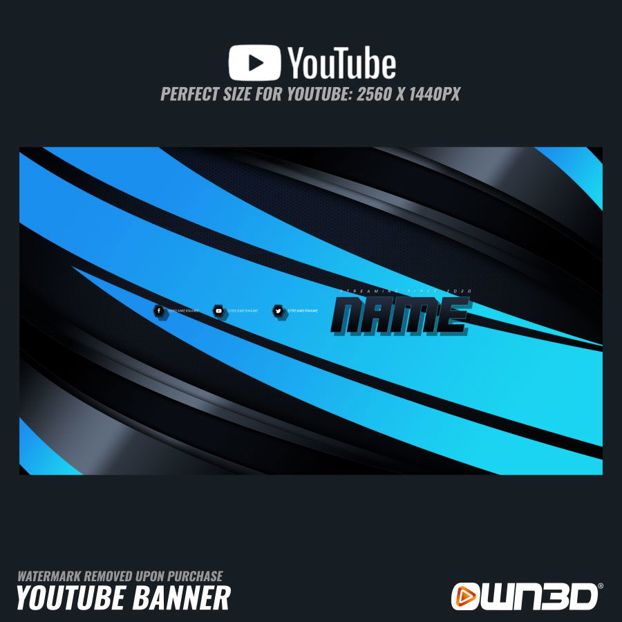 Challenger YouTube Banner - OWN3D