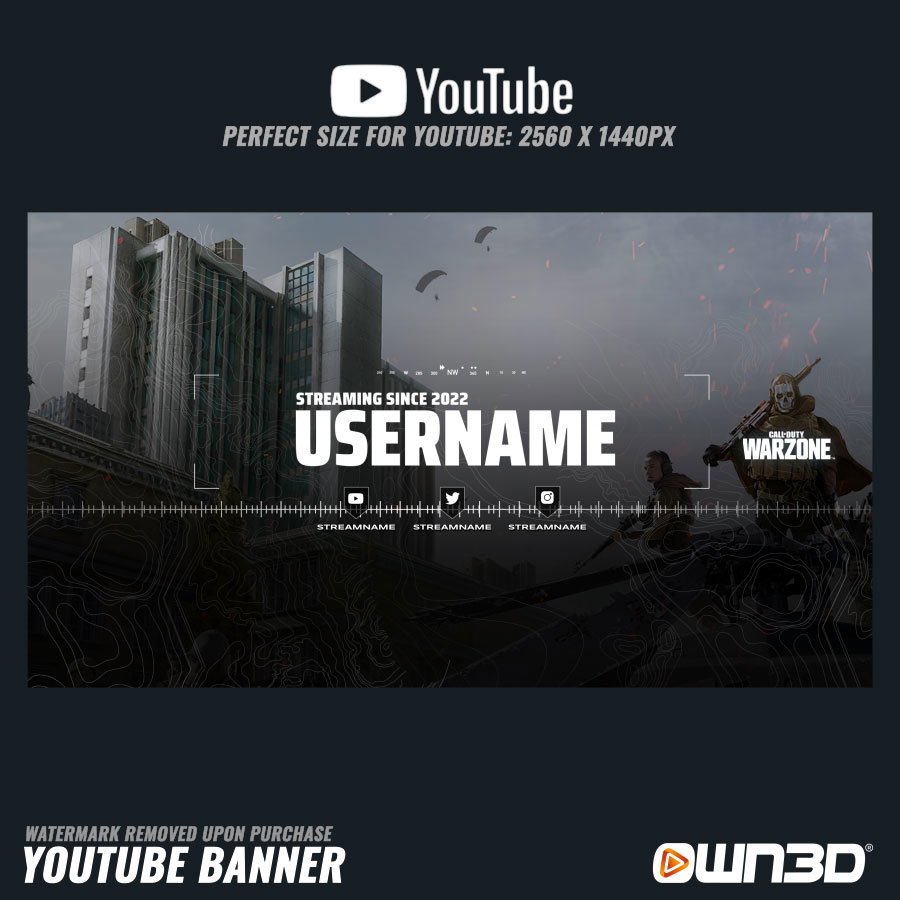 Jason YouTube Banner - #1 Shop for Streamers | OWN3D
