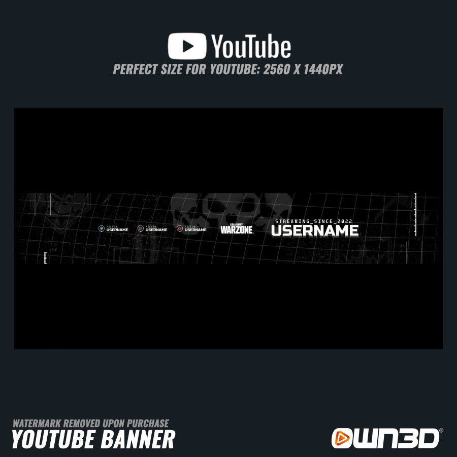 Jason YouTube Banner - #1 Shop for Streamers | OWN3D