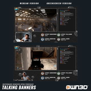 Craft Chat Overlay / Screen / Banner - OWN3D