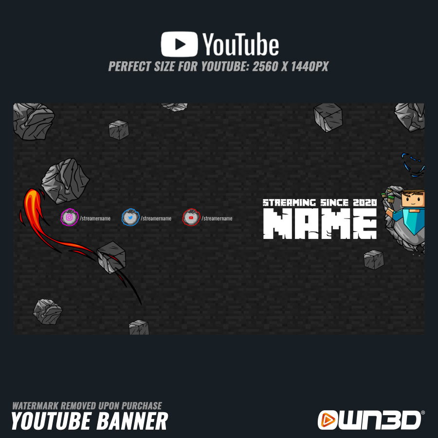 Pirate YouTube Banner - #1 Shop for Streamers | OWN3D