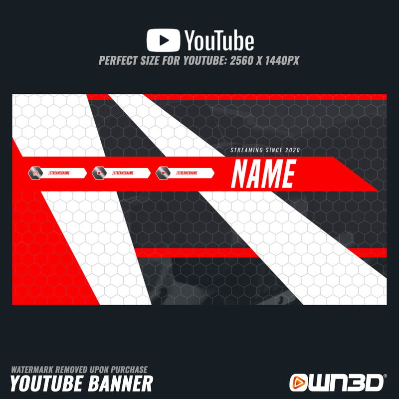 New World YouTube Banner - #1 Shop for Streamers | OWN3D