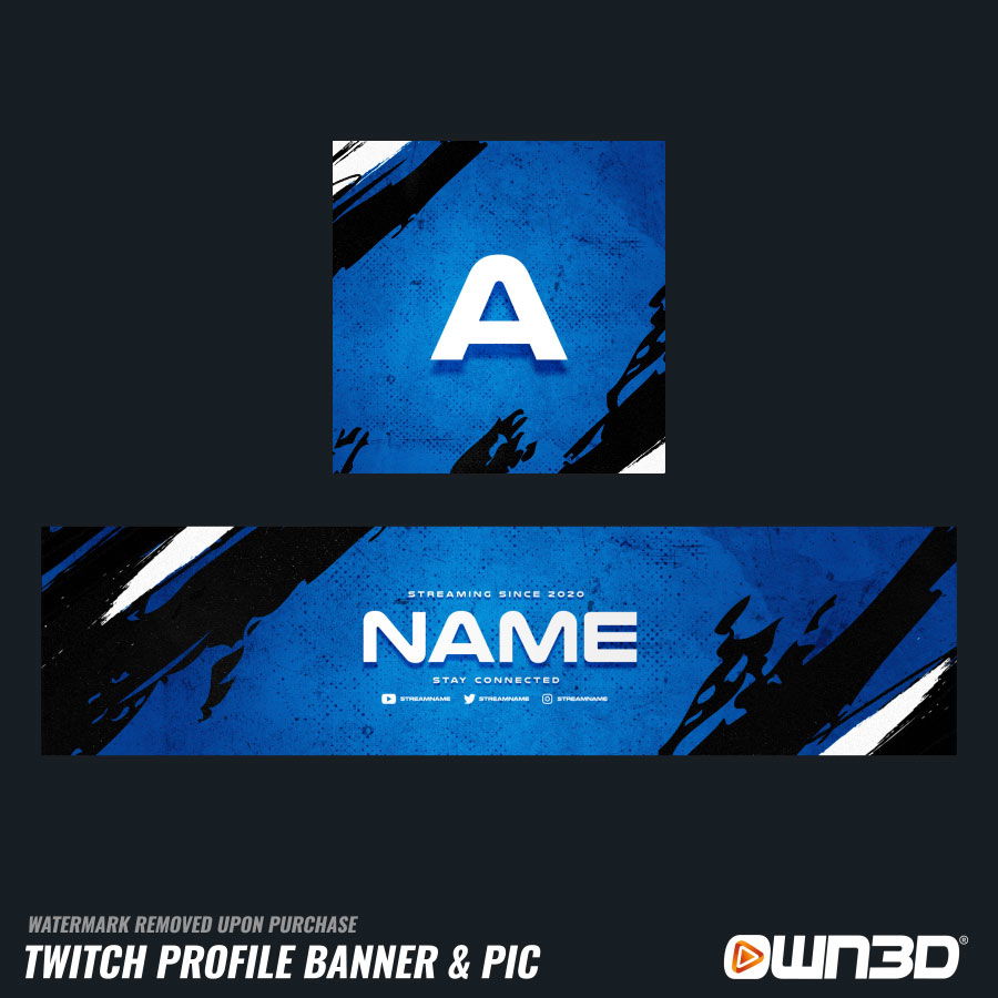 Titan Twitch Profile Banner & Picture - #1 Shop for Streamers | OWN3D