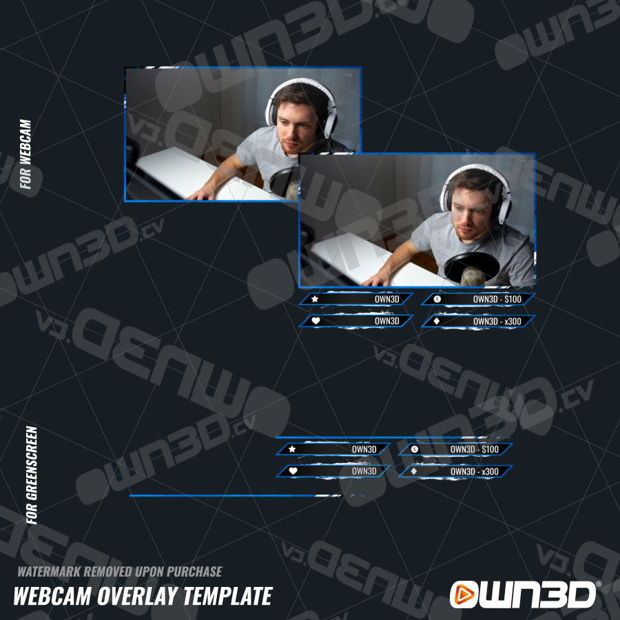 Esports Webcam Overlays - OWN3D