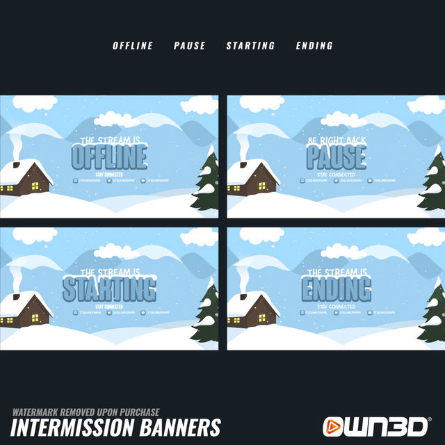 Zero Absolu Gaming Intermission Banner - #1 Shop for Streamers | OWN3D