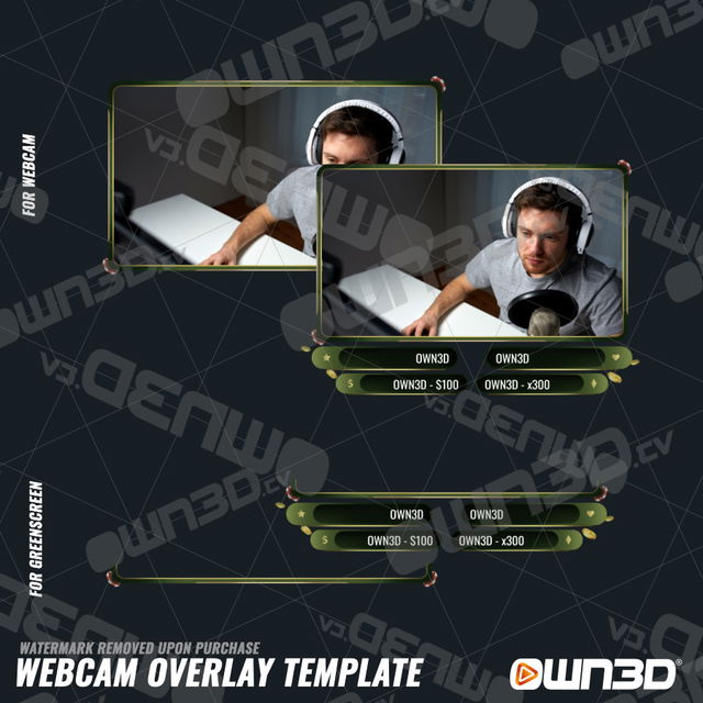 HighRoller Webcam Overlays - #1 Shop for Streamers | OWN3D