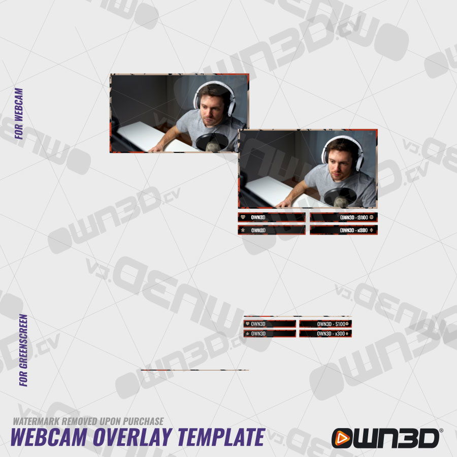 Gota Webcam Overlays - OWN3D