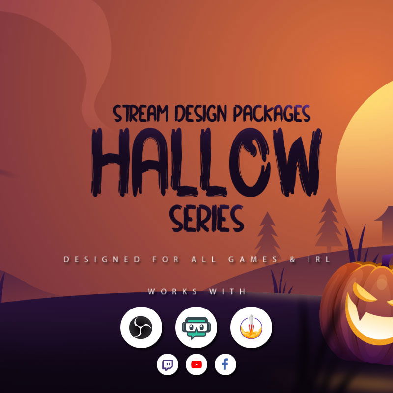 Neon Halloween Twitch Panels - #1 Shop for Streamers | OWN3D