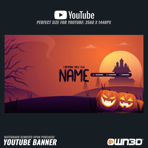 Hallow YouTube Banner - OWN3D