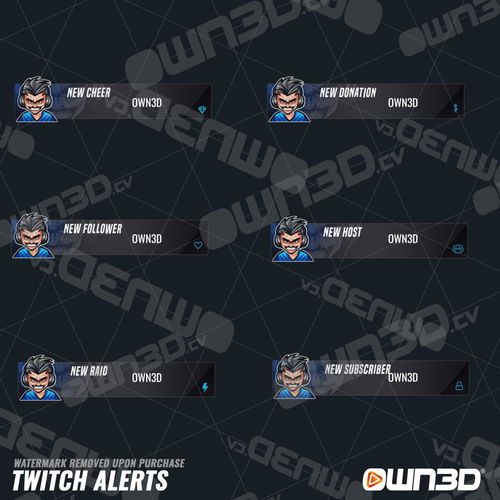 Jason Twitch Alerts - OWN3D