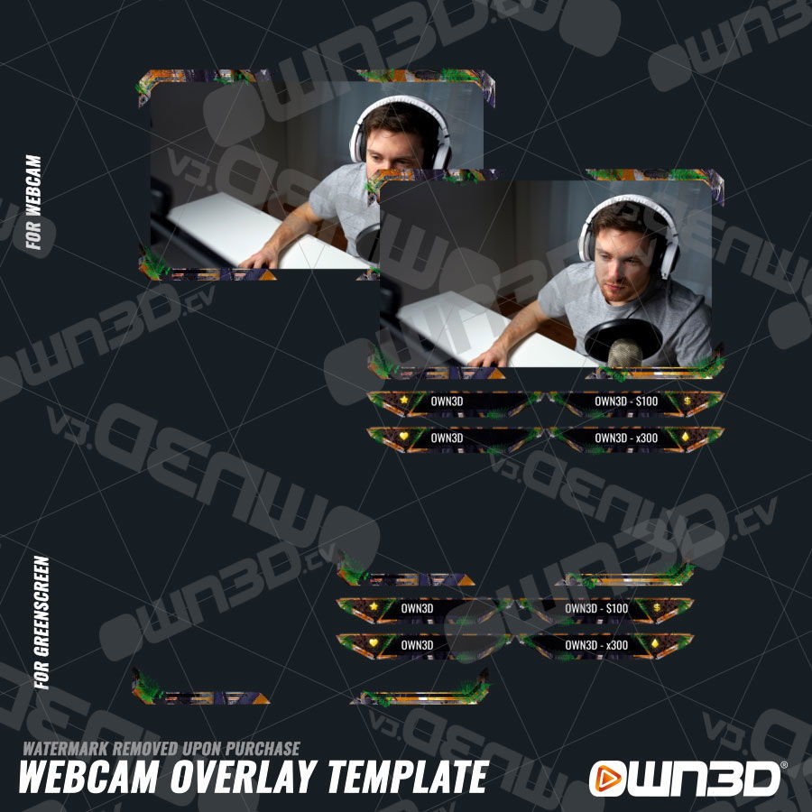 Pandarian Webcam Overlays - #1 Shop for Streamers | OWN3D
