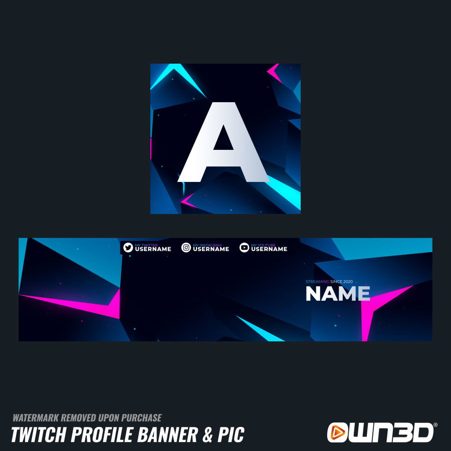 Lucent Twitch Profile Banner - OWN3D
