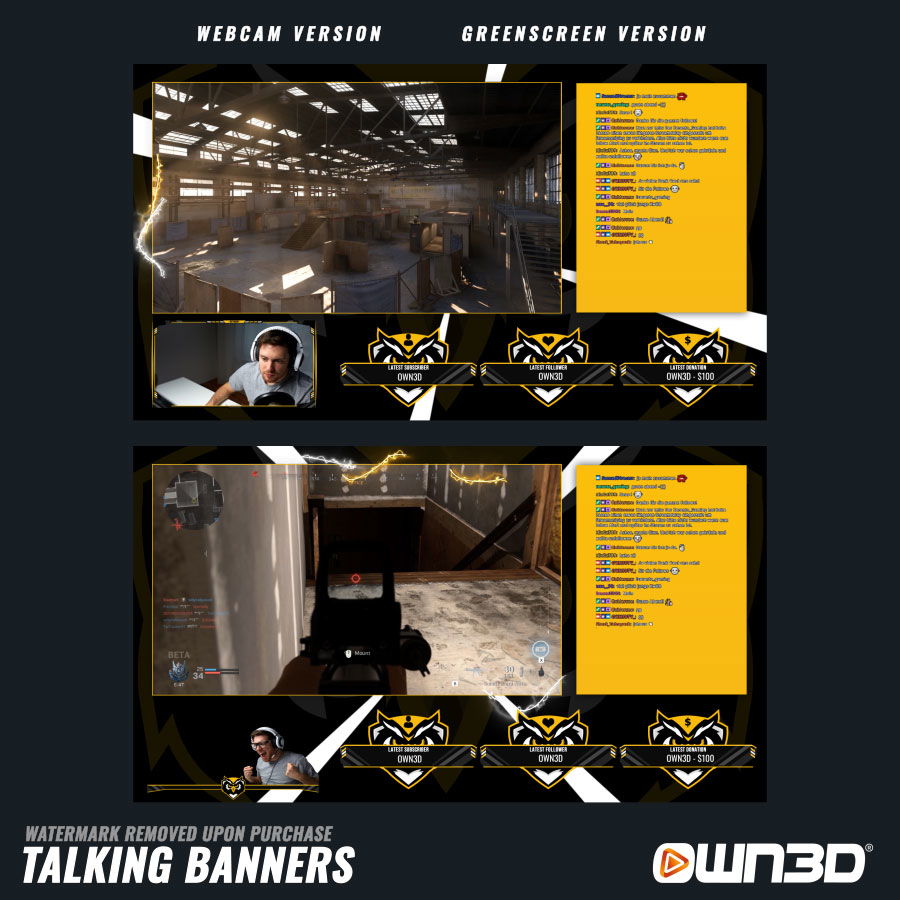 OWL Chat Overlay / Screen / Banner - OWN3D