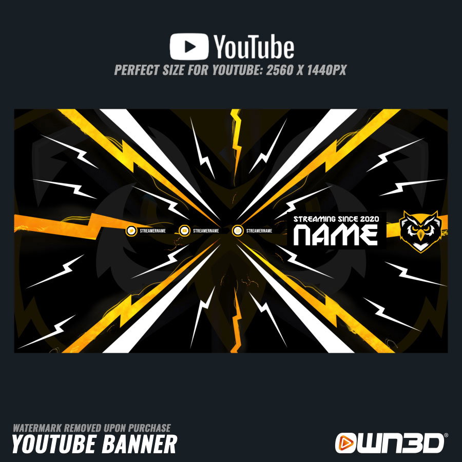 OWL YouTube Banner - OWN3D