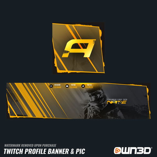 Scorian Twitch Profile Banner - OWN3D