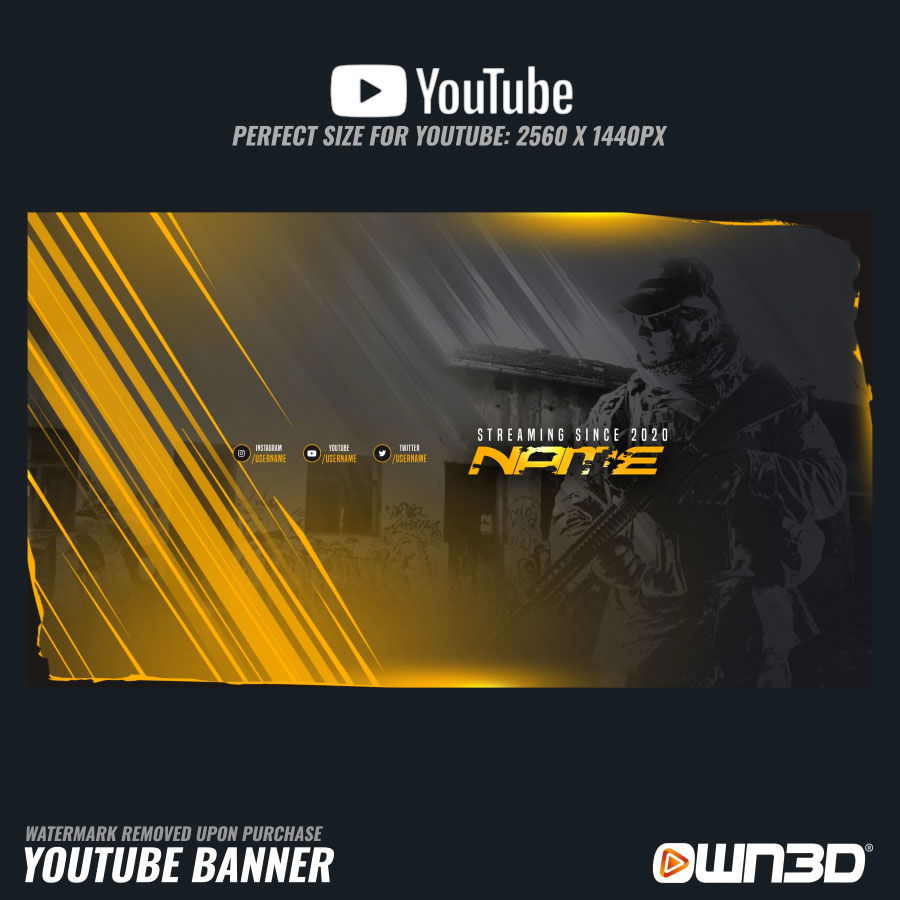 Scorian YouTube Banner - OWN3D