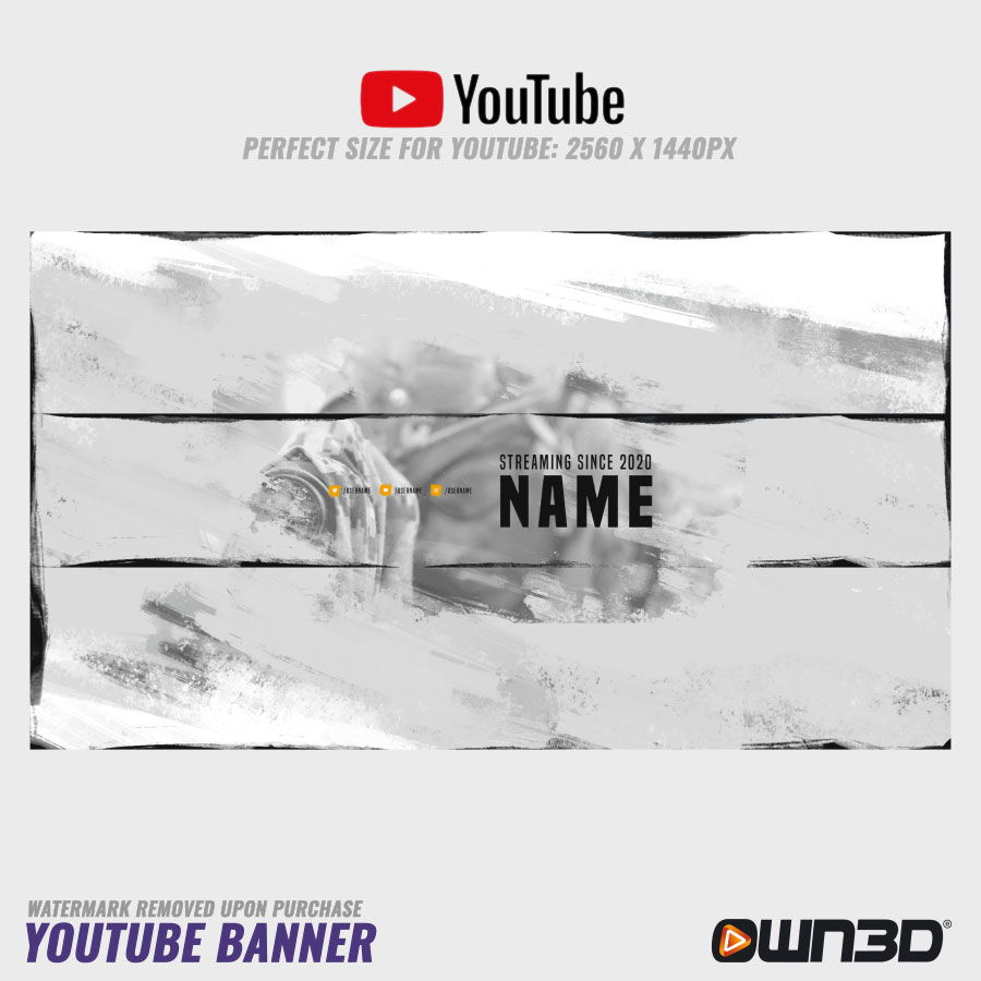 Sniper YouTube Banner - OWN3D