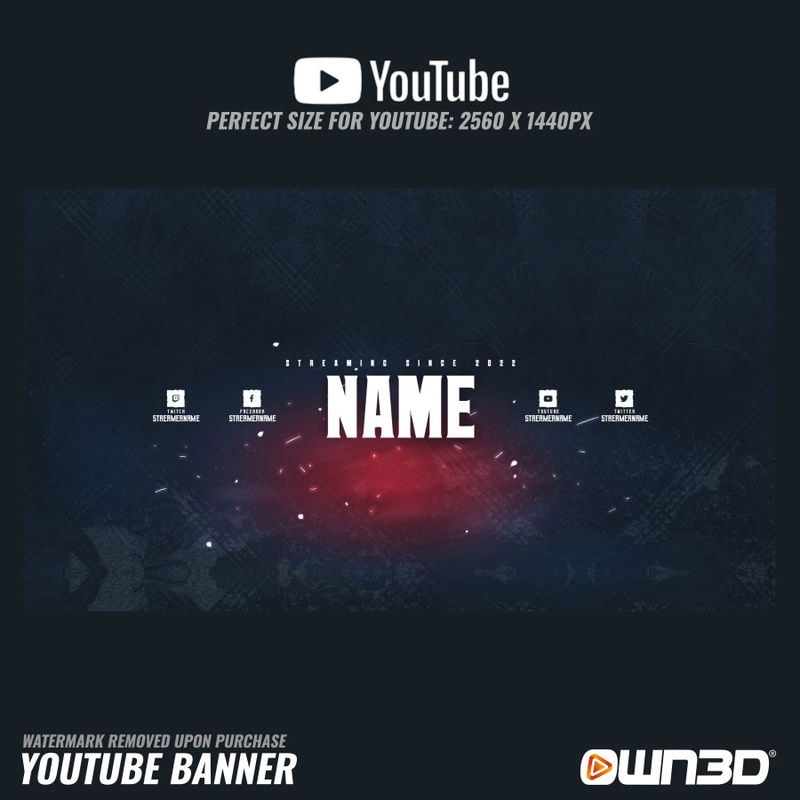 Horde YouTube Banner - #1 Shop for Streamers | OWN3D