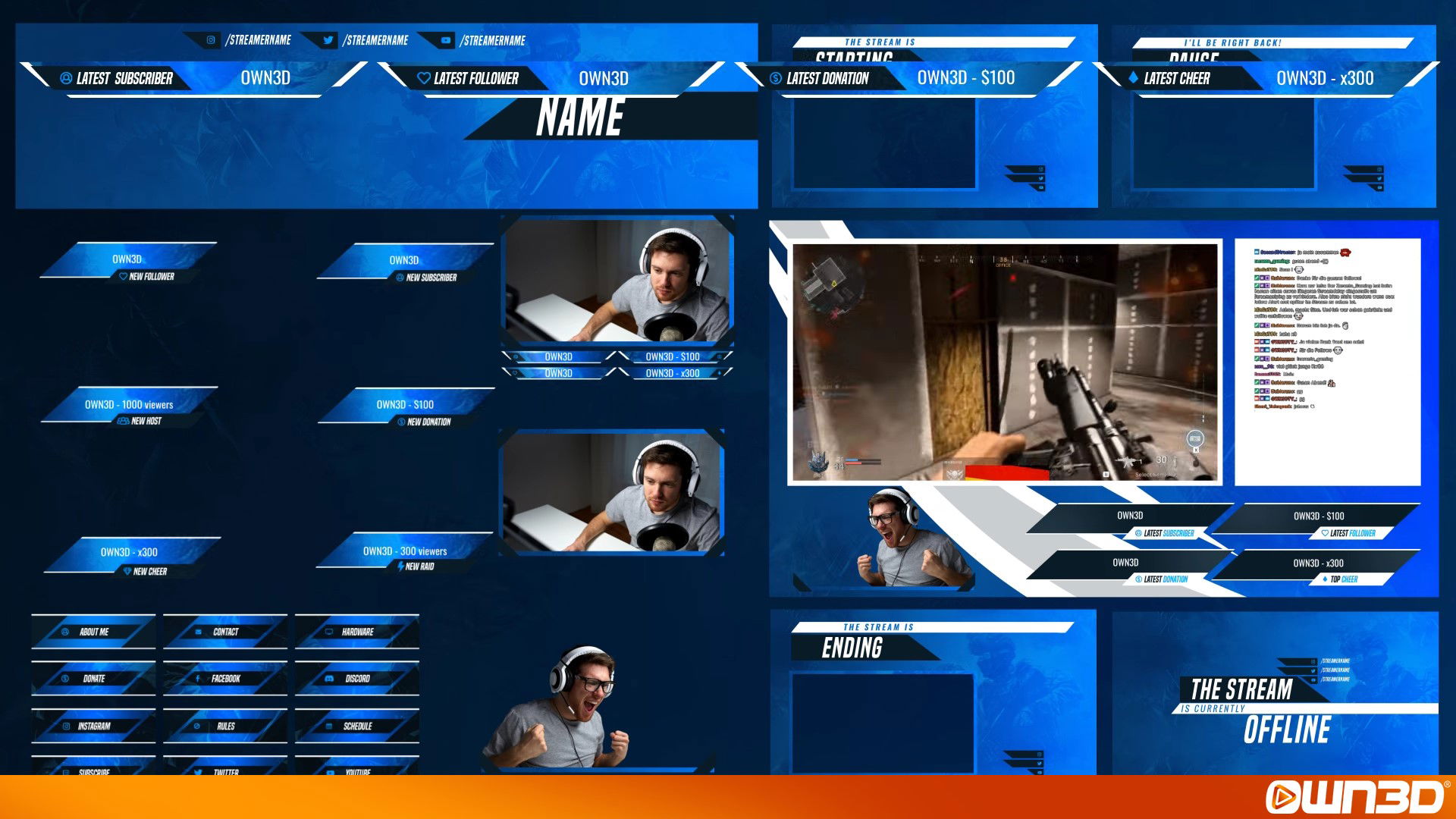 Crossfire Package - #1 Shop for Streamers | OWN3D