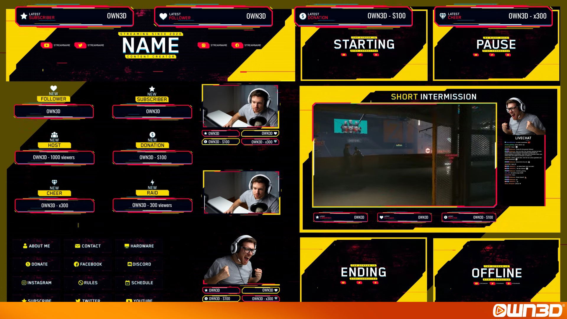 Pack Valo - Boutique n° 1 pour les Streamers | OWN3D