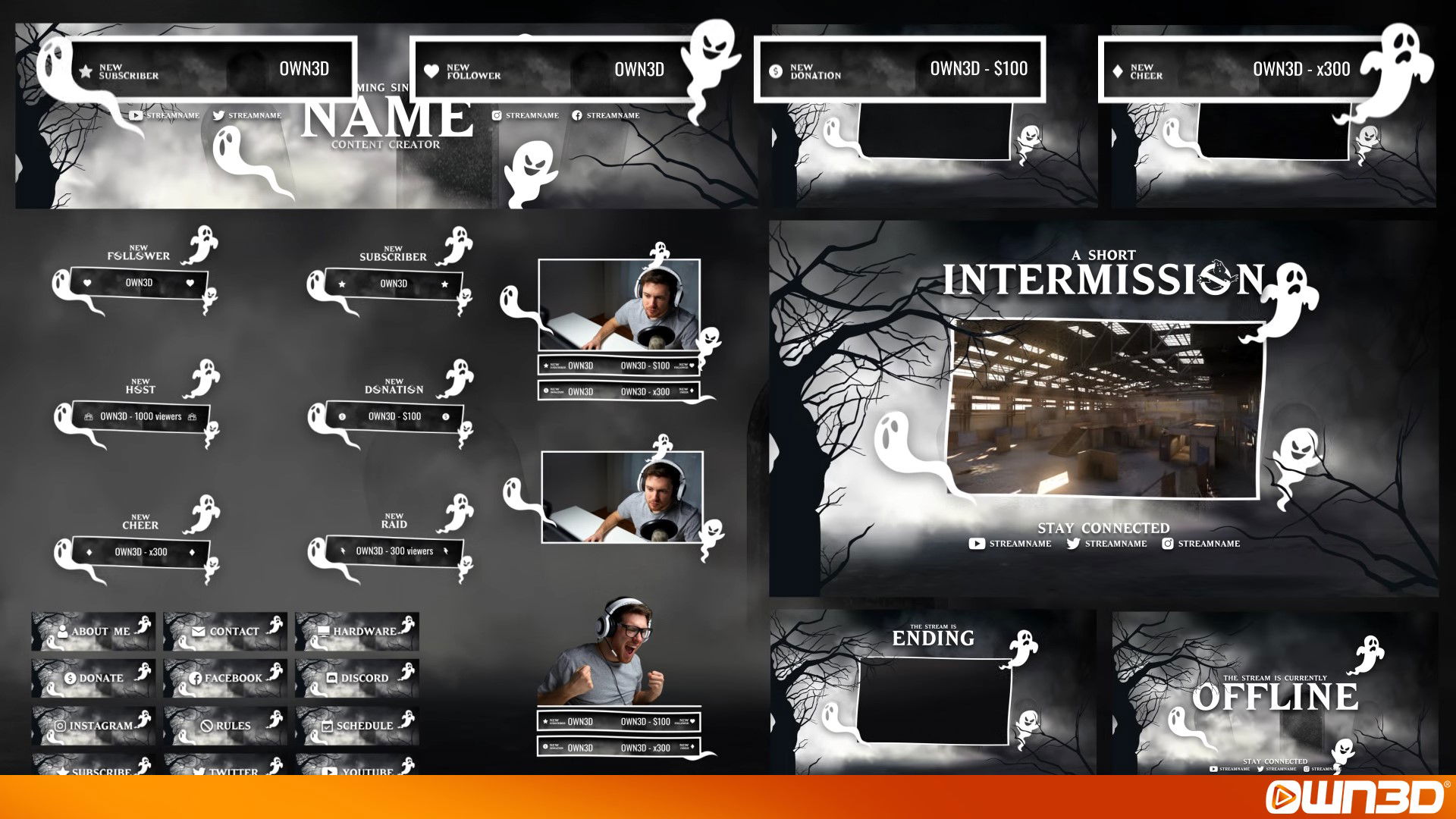 Wolves Package - #1 Shop for Streamers | OWN3D