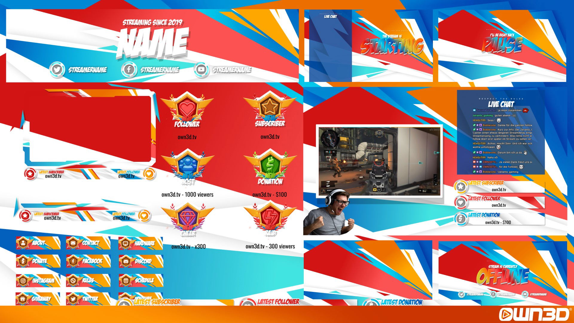 New World Package - #1 Shop for Streamers | OWN3D