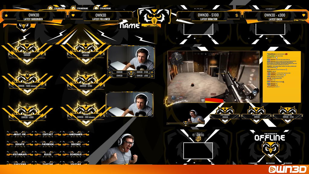 OWL Package - #1 Shop for Streamers | OWN3D