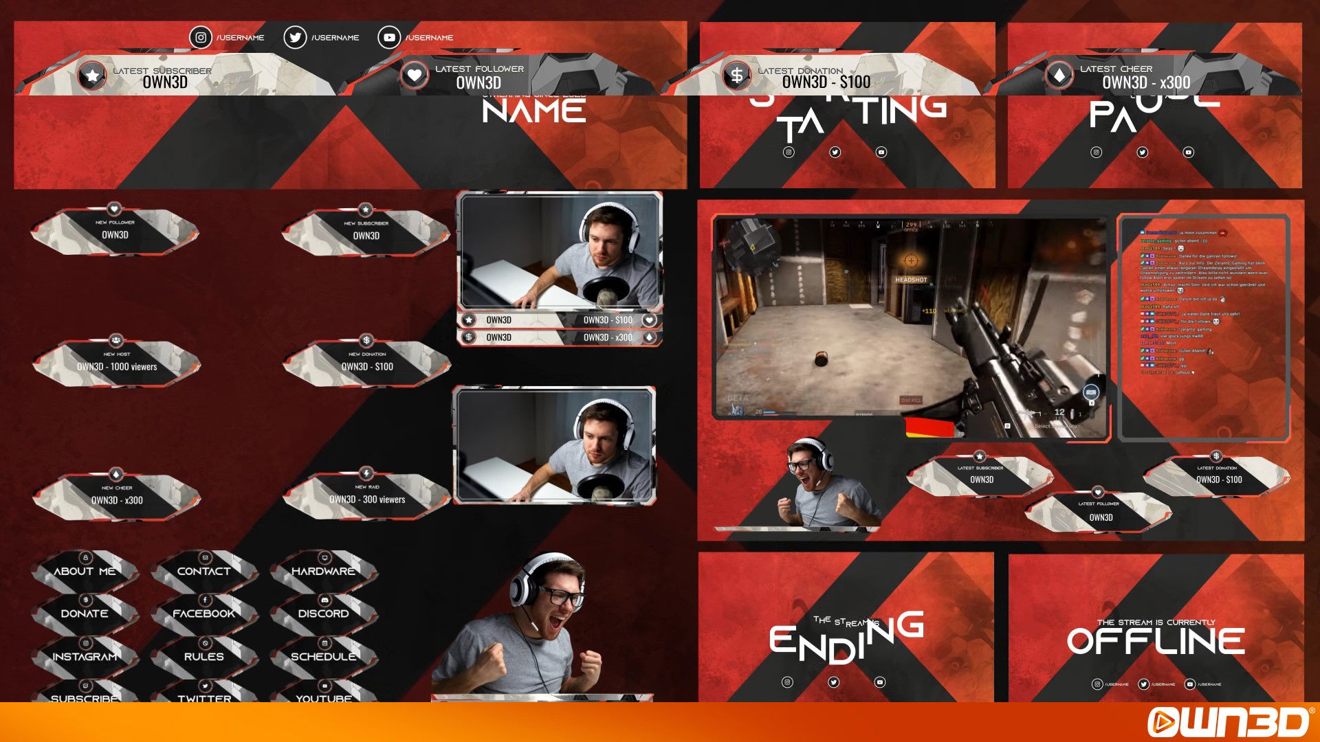 Wolves Package - #1 Shop for Streamers | OWN3D