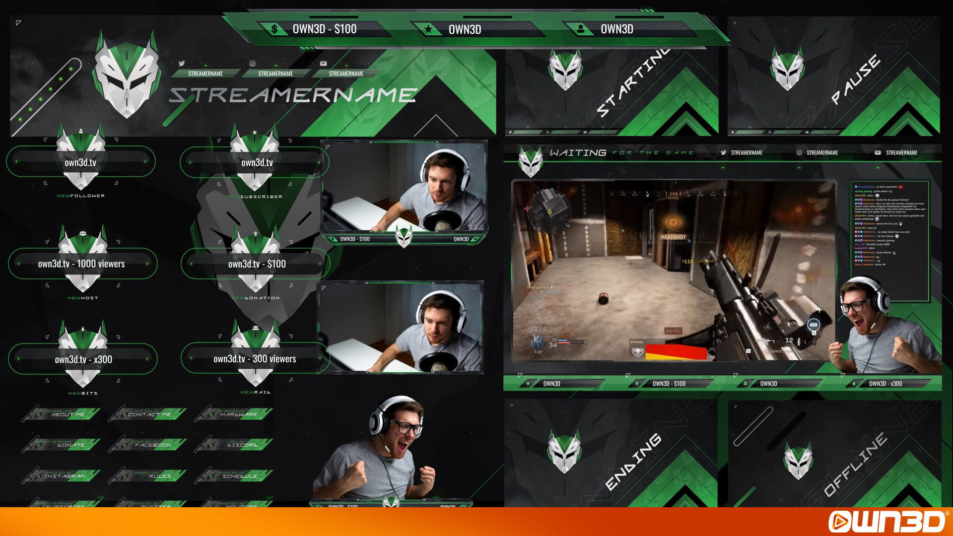 Robot Package - #1 Shop for Streamers | OWN3D