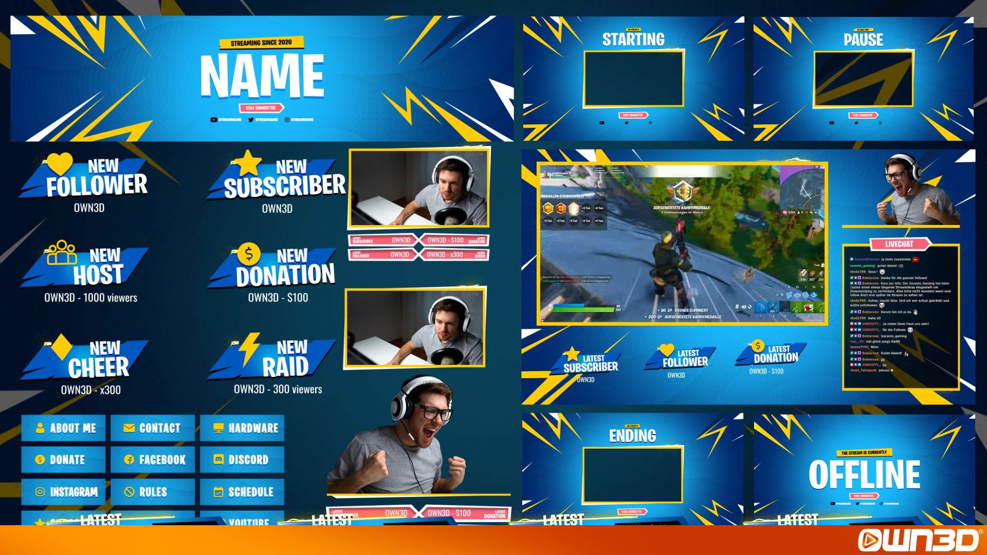 Royal Package - #1 Shop for Streamers | OWN3D