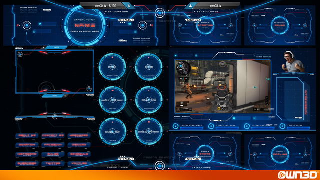 Sci-Fi Package - #1 Shop for Streamers | OWN3D