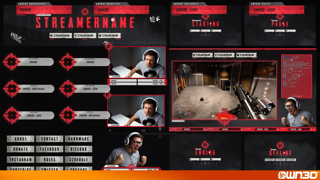 Survival Package - #1 Shop for Streamers | OWN3D