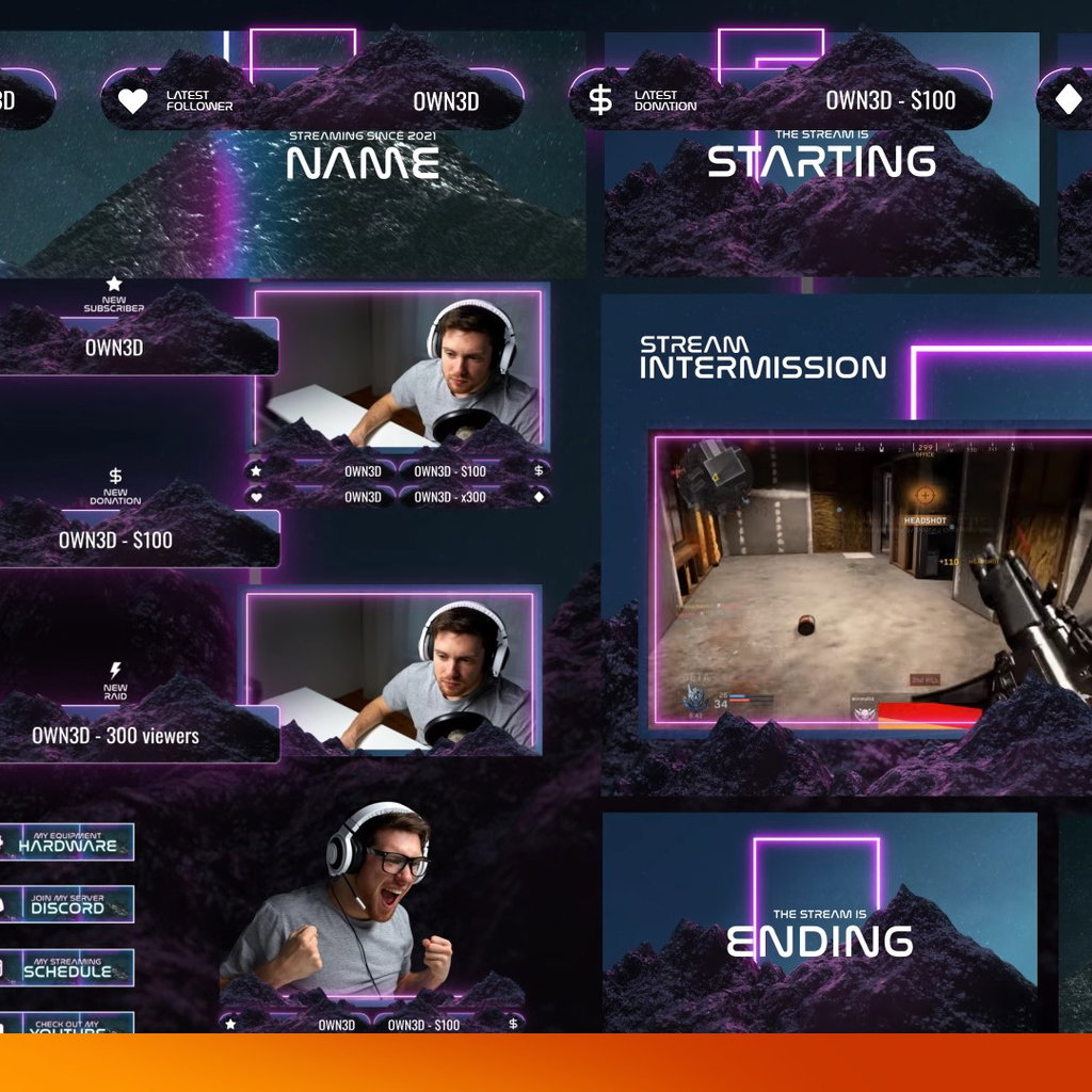 Best Starfield Stream Overlays & Alerts | OWN3D