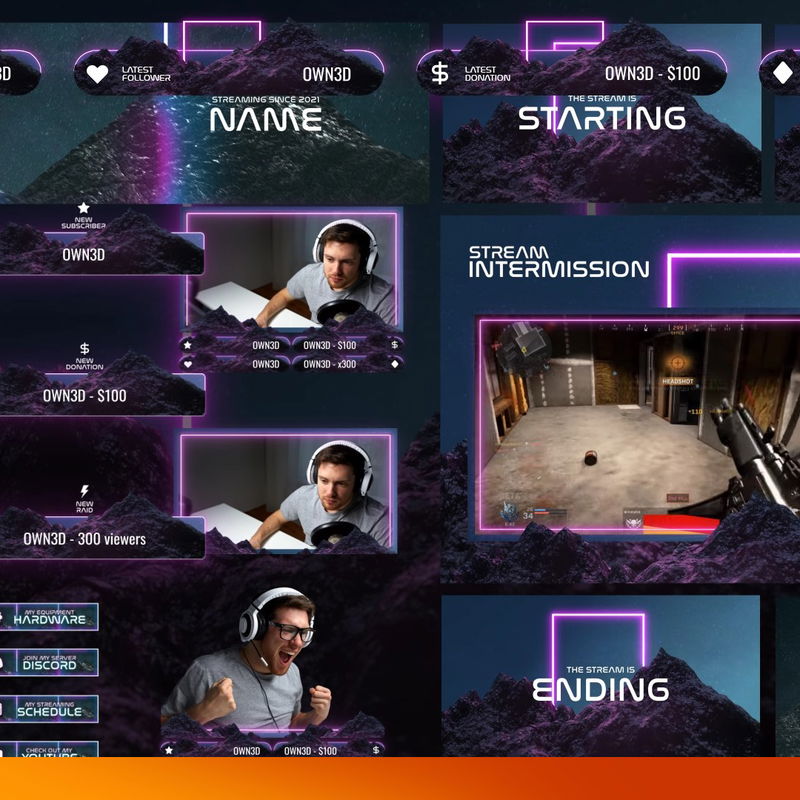 Best Starfield Stream Overlays & Alerts | OWN3D