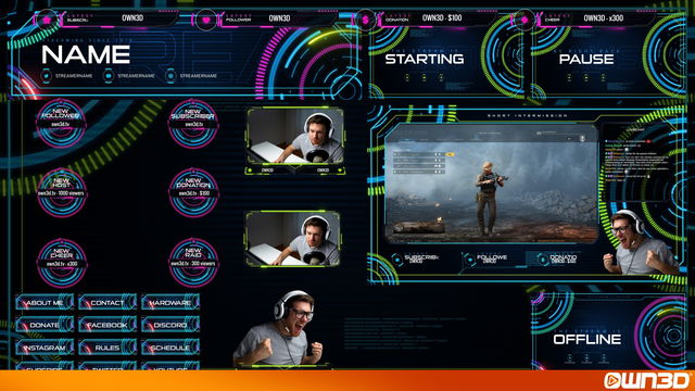 Inspire Package - #1 Shop for Streamers | OWN3D