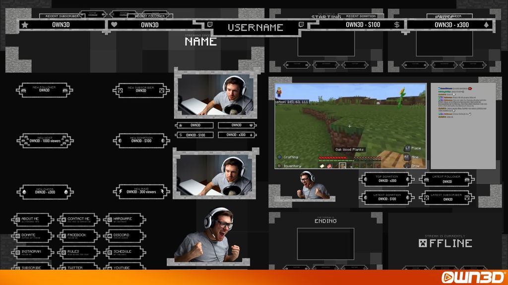 Abyss Desktop Wallpaper - #1 Shop for Streamers | OWN3D