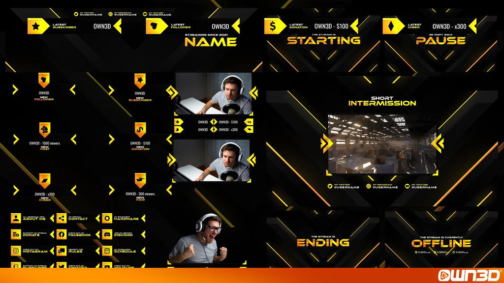 Pack Aurous - Boutique n° 1 pour les Streamers | OWN3D