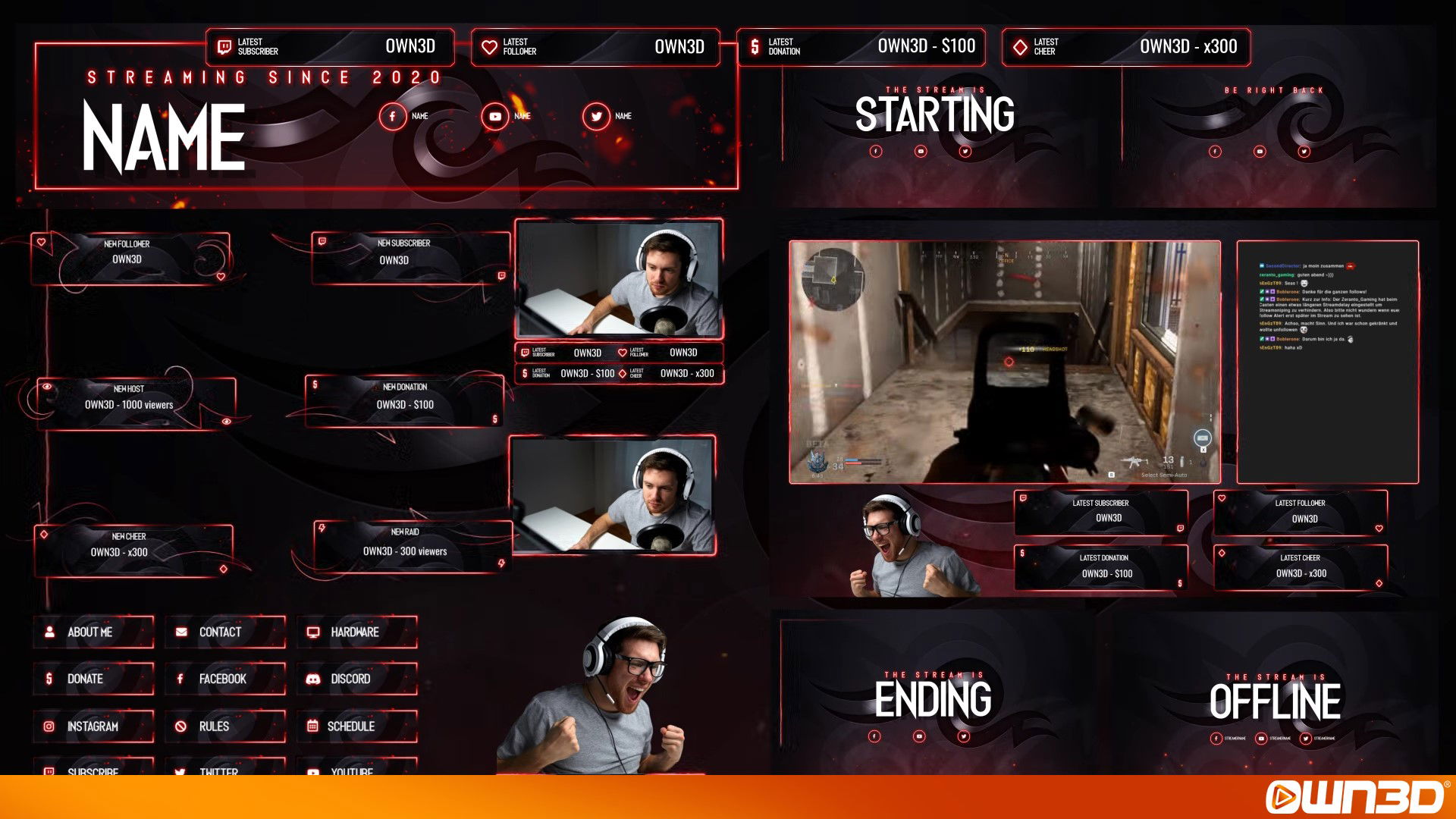 Brave Paket - #1 Streamer Shop | OWN3D