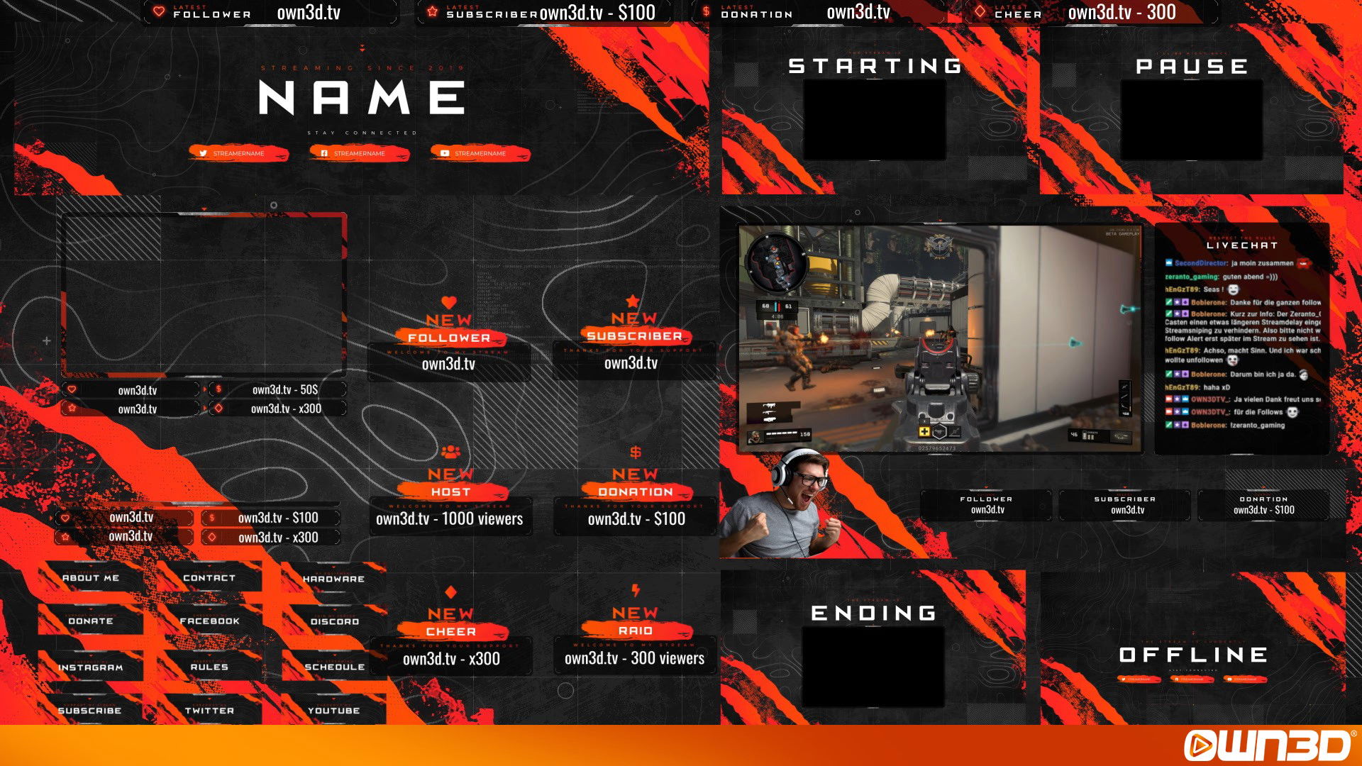 Breakpoint Package - #1 Shop for Streamers | OWN3D