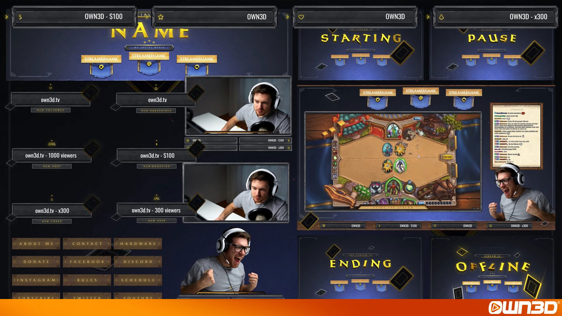 HS-Glyphe Twitch Sub Badges - #1 Streamer Shop | OWN3D