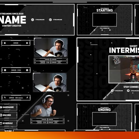 Clean Valo Twitch Profile Banner & Picture - #1 Shop for Streamers | OWN3D