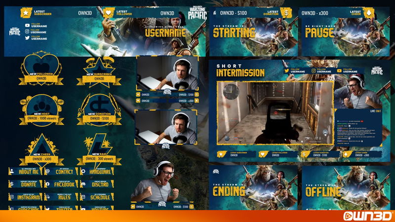 #1 OBS Overlays / OBS Studio Overlays for your stream! 🔥