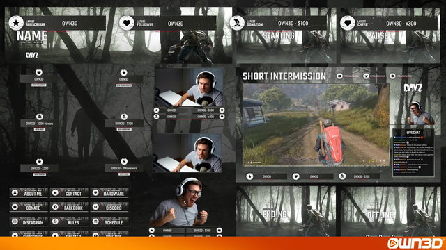 Pack DAYZ Infected - Boutique n° 1 pour les Streamers | OWN3D