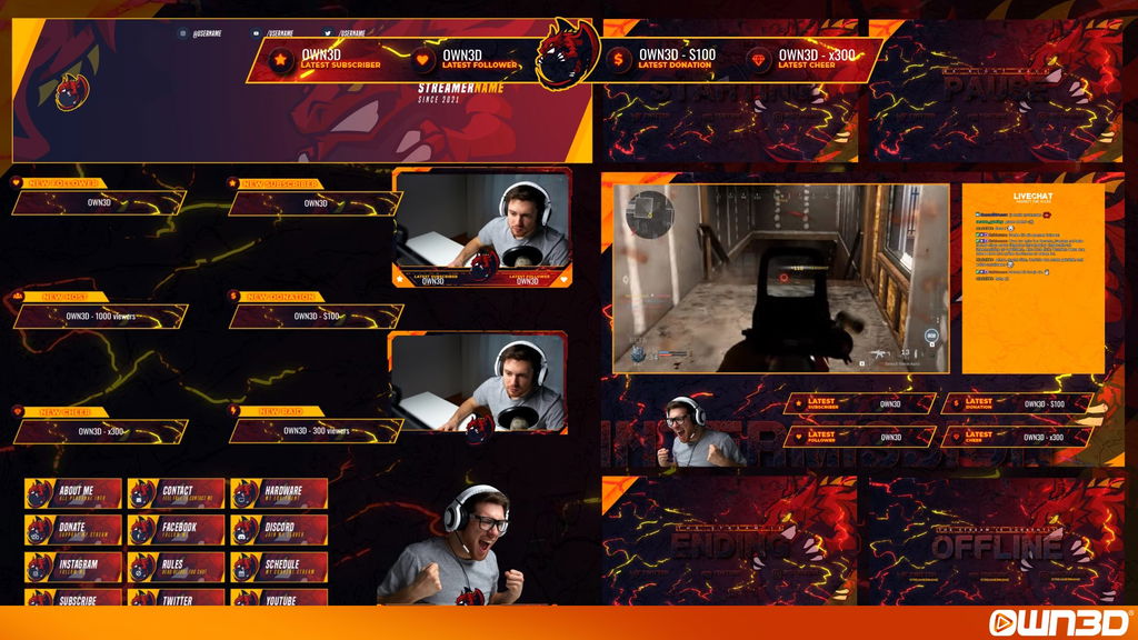 Dragon Package - #1 Shop for Streamers | OWN3D