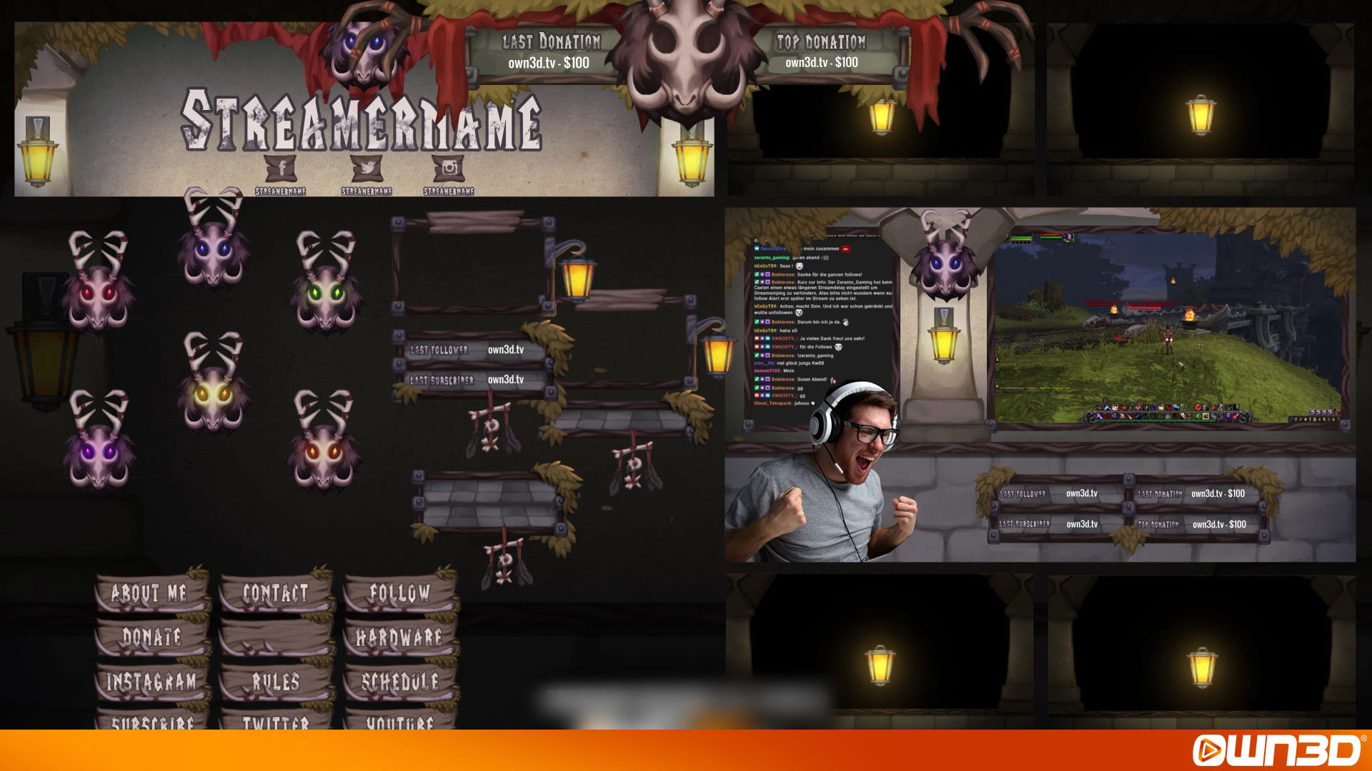 Drust Package - #1 Shop for Streamers | OWN3D