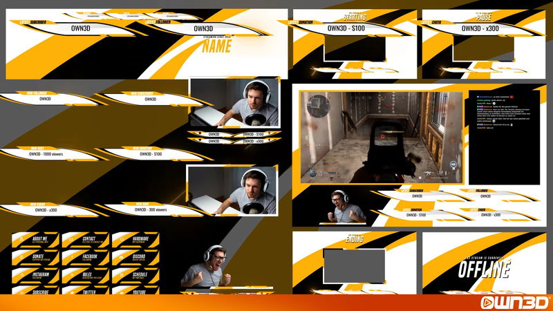 Flex Package - #1 Shop for Streamers | OWN3D