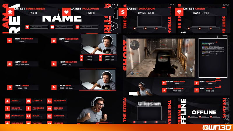 Hydra Twitch Profile Banner & Picture - #1 Shop for Streamers | OWN3D