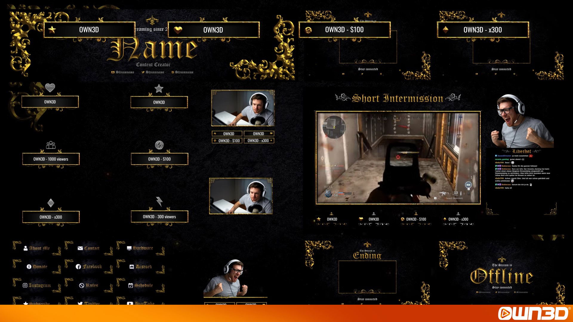 King Package - #1 Shop for Streamers | OWN3D