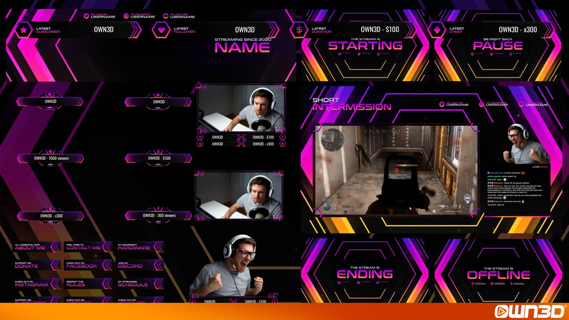 Lure Package - #1 Shop for Streamers | OWN3D