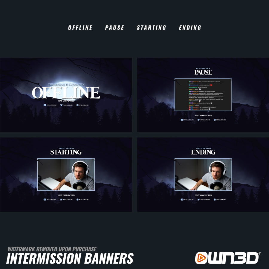 Crossfire Intermission Banner - #1 Shop for Streamers | OWN3D